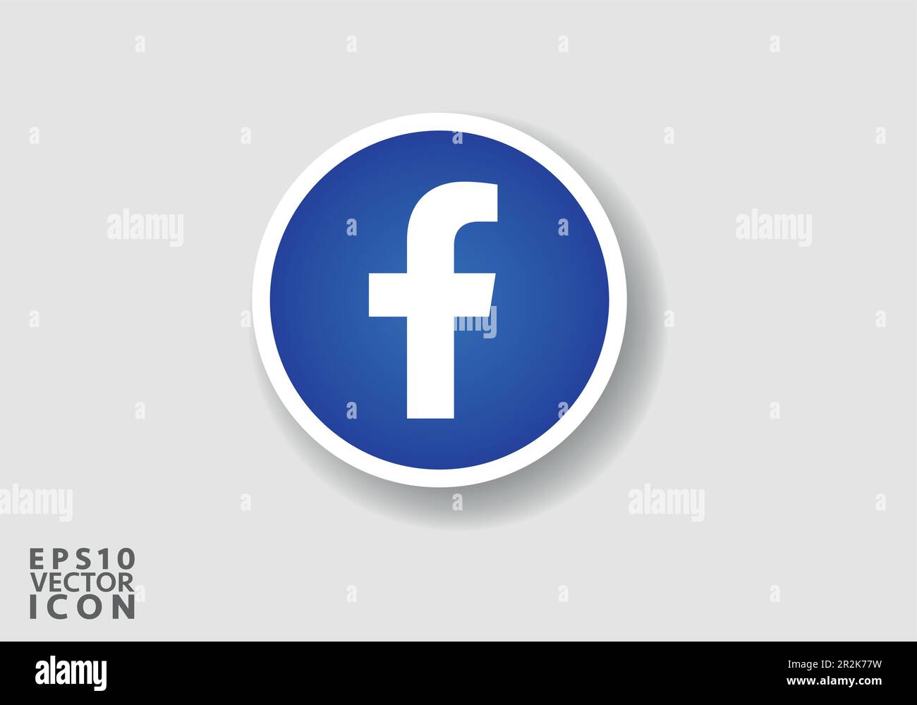 Facebook logo vector is a stylized representation of the logo for the ...