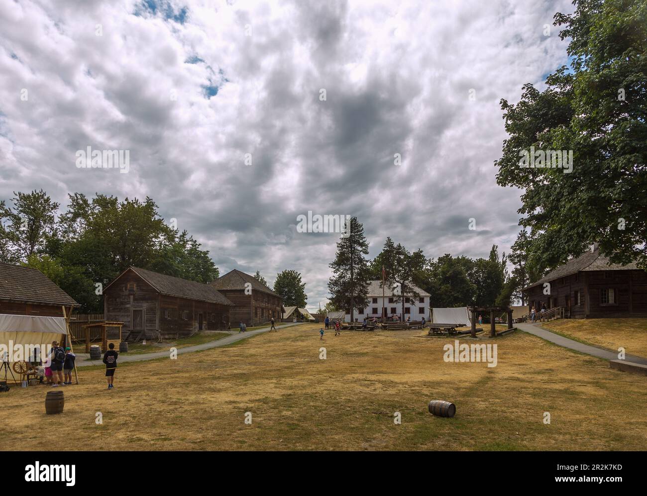 Historic fort langley hi-res stock photography and images - Alamy