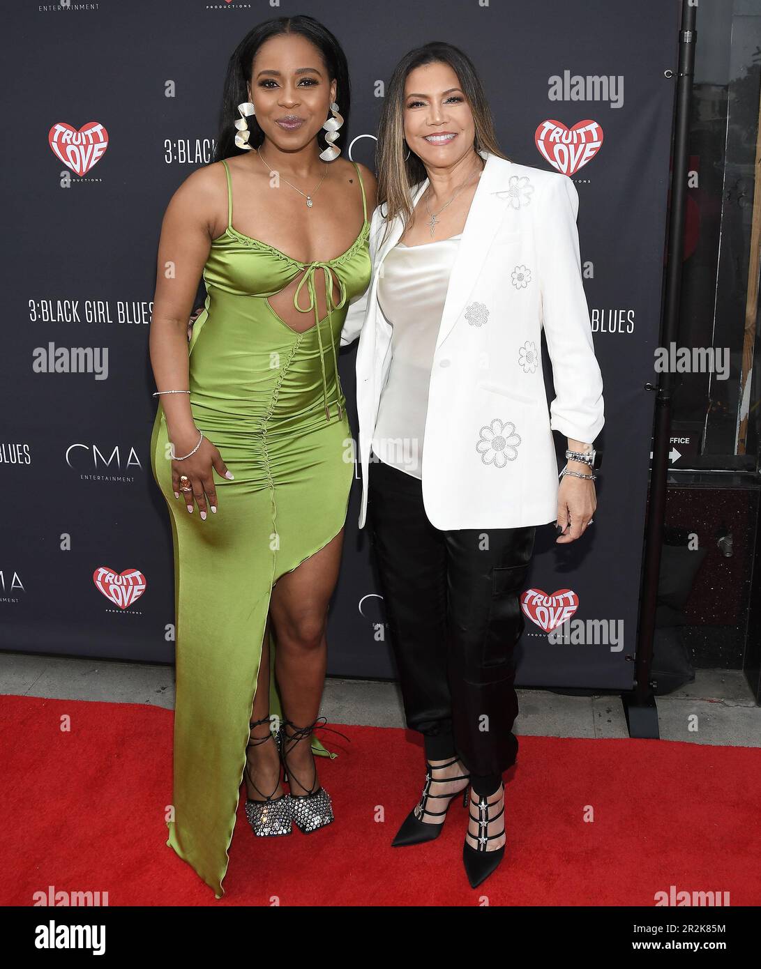 Los Angeles, USA. 19th May, 2023. Danielle Moné Truitt and Cheryl Martin at the 3: BLACK GIRL ...