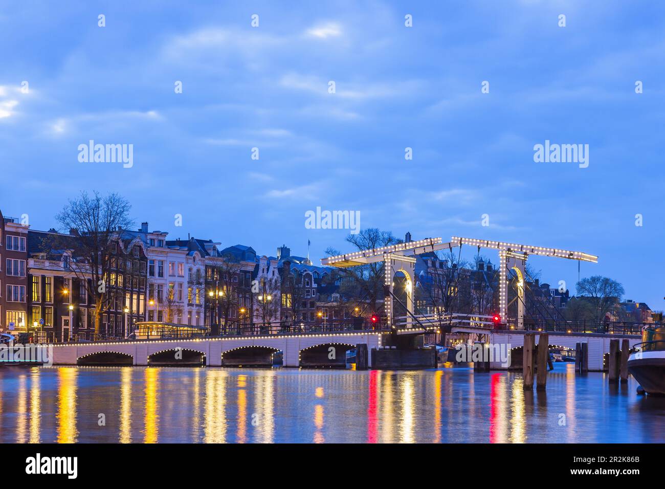 Amsterdam, Skinny Bridge Stock Photo - Alamy
