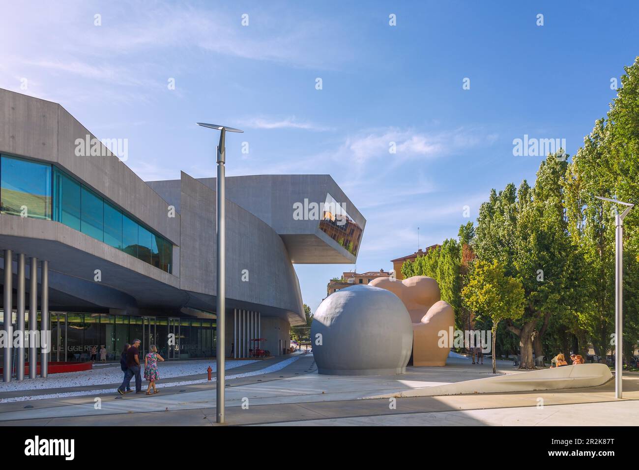 Rome, MAXXI - National Museum of Arti del XXI Secolo Stock Photo - Alamy