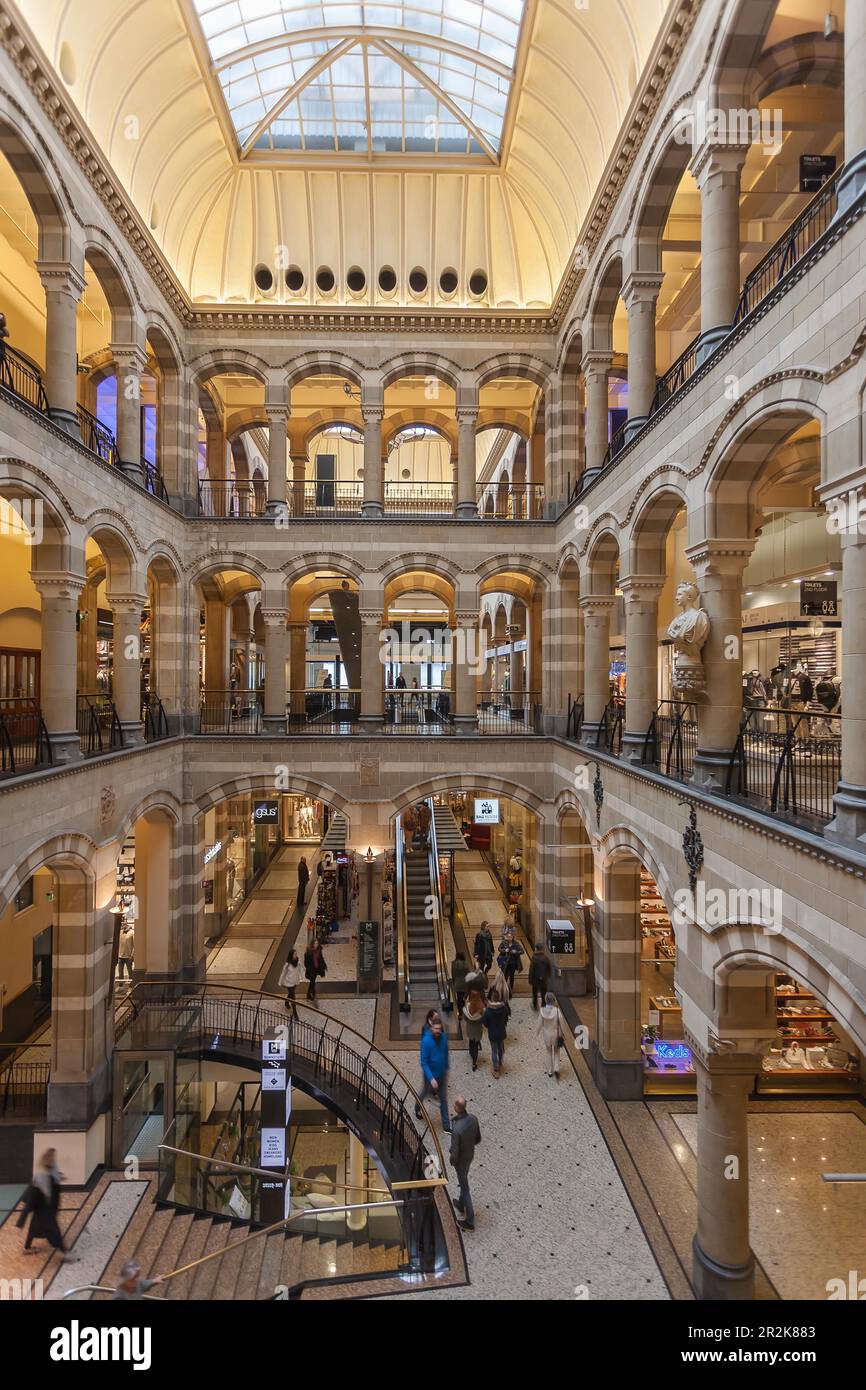 Amsterdam, Magna Plaza, Interior Stock Photo - Alamy
