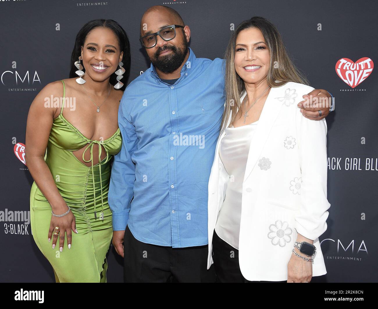 Los Angeles, USA. 19th May, 2023. (L-R) Danielle Moné Truitt, Anthony D ...