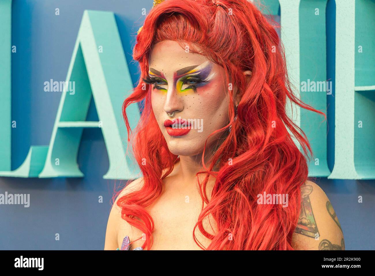 Madrid, Spain. 19th May, 2023. Ariel Rec attends 'La Sirenita - The ...
