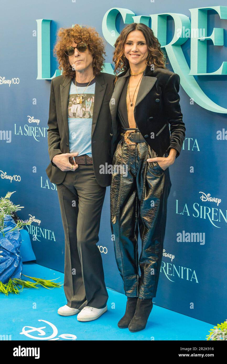 Madrid, Spain. 19th May, 2023. Craig Ross and Goya Toledo attend 'La ...