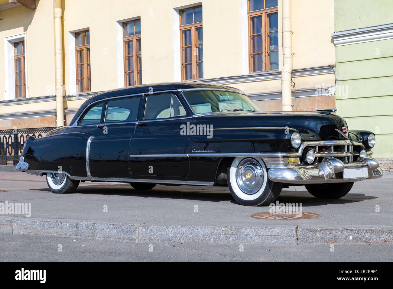 SAINT PETERSBURG, RUSSIA - MAY 14, 2023: Classic American executive car ...