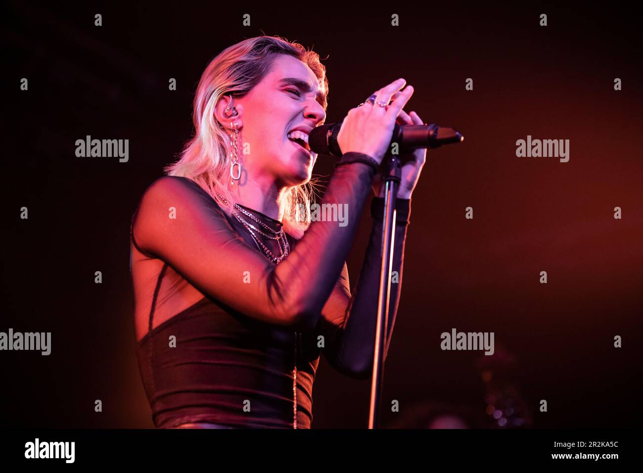 Barcelona, Spain. 2023.05.18. Ede singer perform on stage during Lucero ...