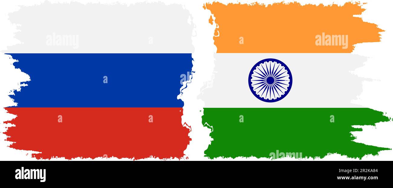 India russia friendship Stock Vector Images - Alamy