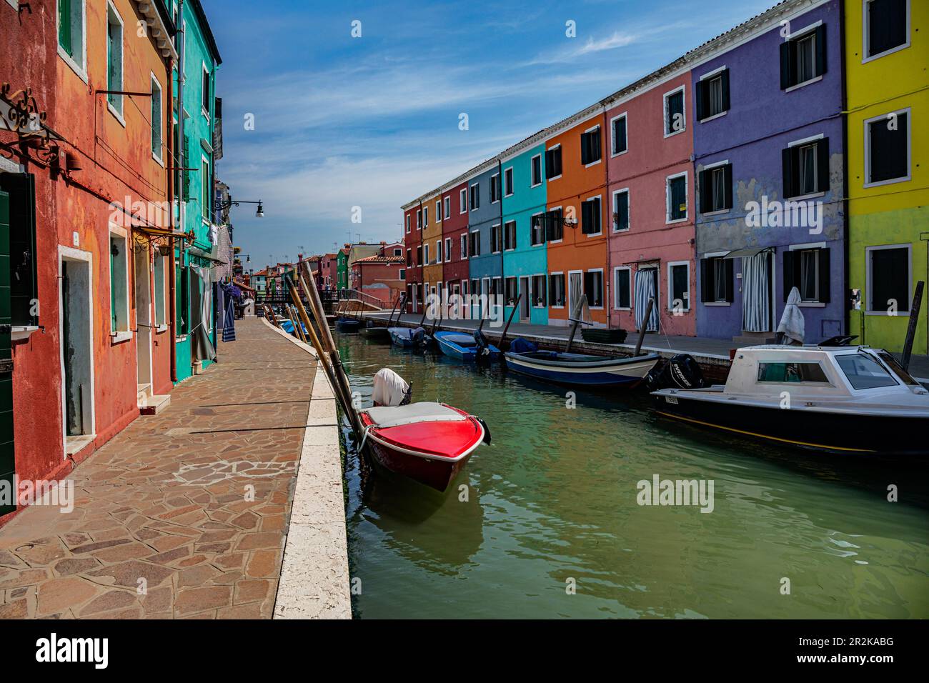 Known for its brightly colored houses hi-res stock photography and ...