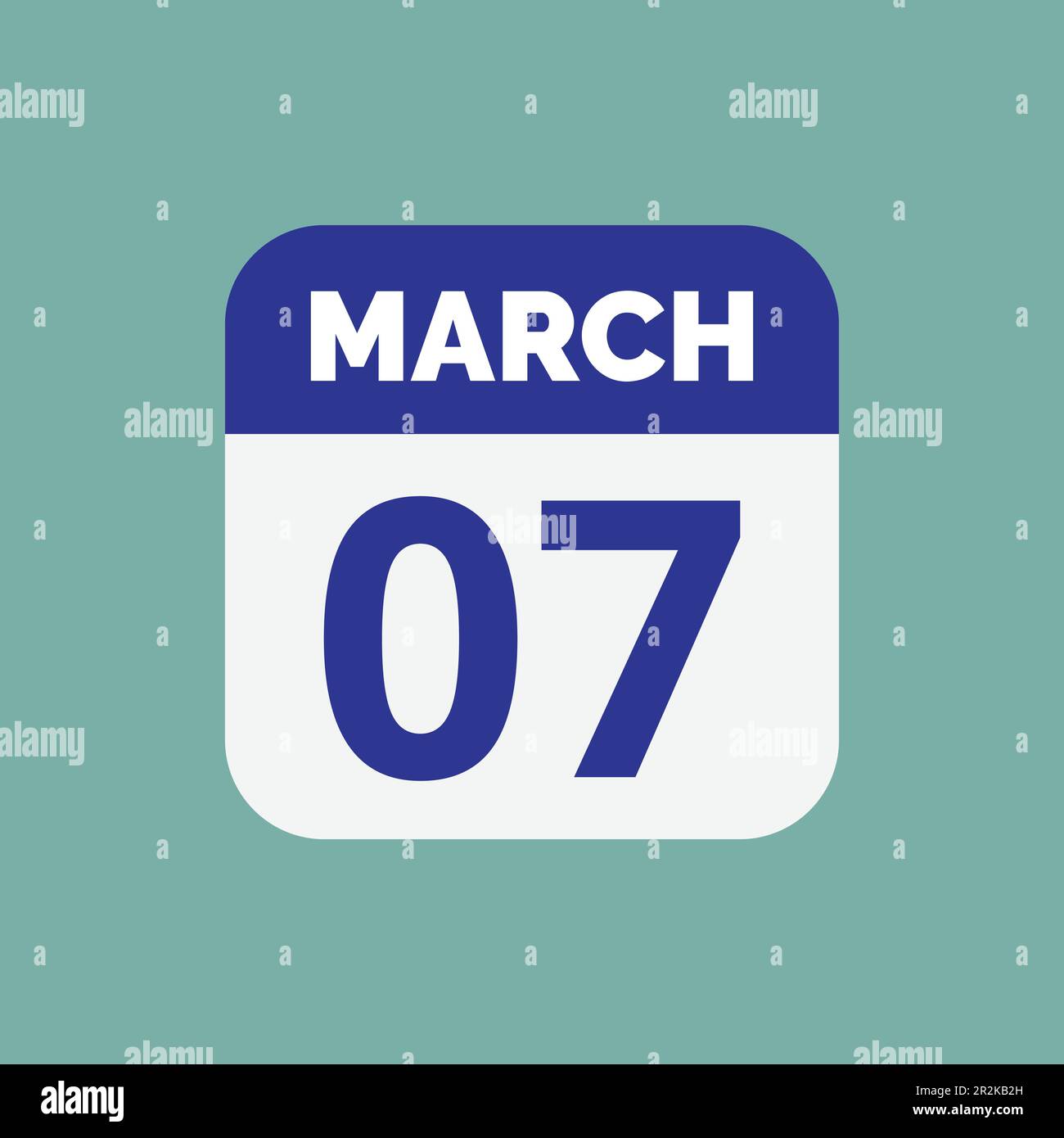 7 stock vector hi-res stock photography and images - Alamy