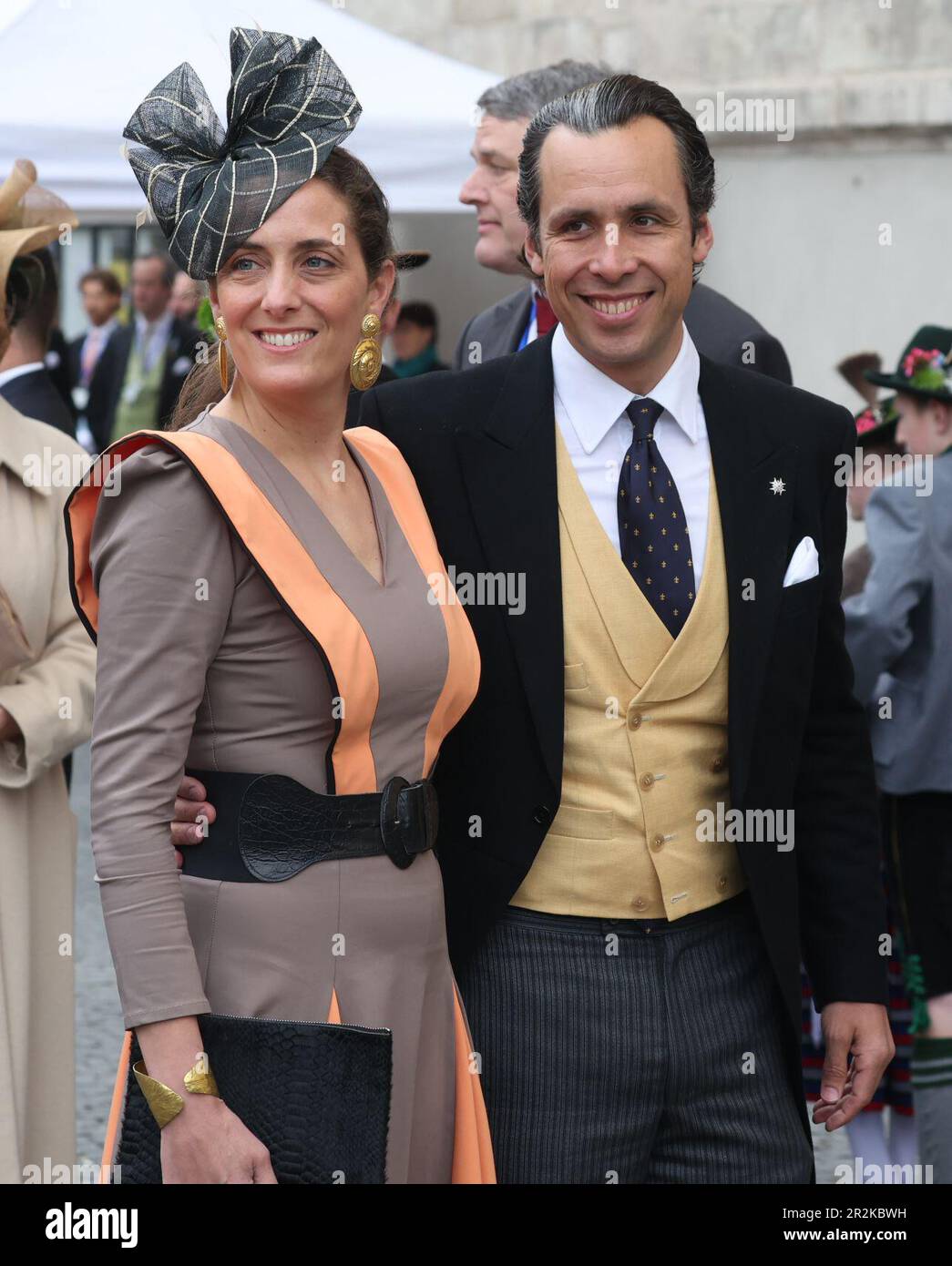 Munich, Germany. 20th May, 2023. Leopold Count Fugger and his wife ...