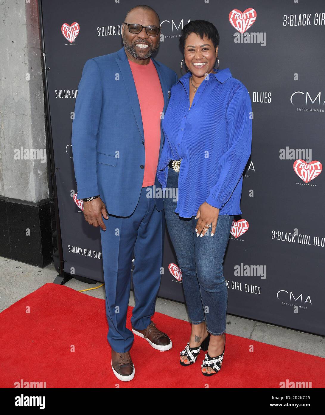 Los Angeles, USA. 19th May, 2023. (L-R) Petri Byrd and Wife at the 3 ...