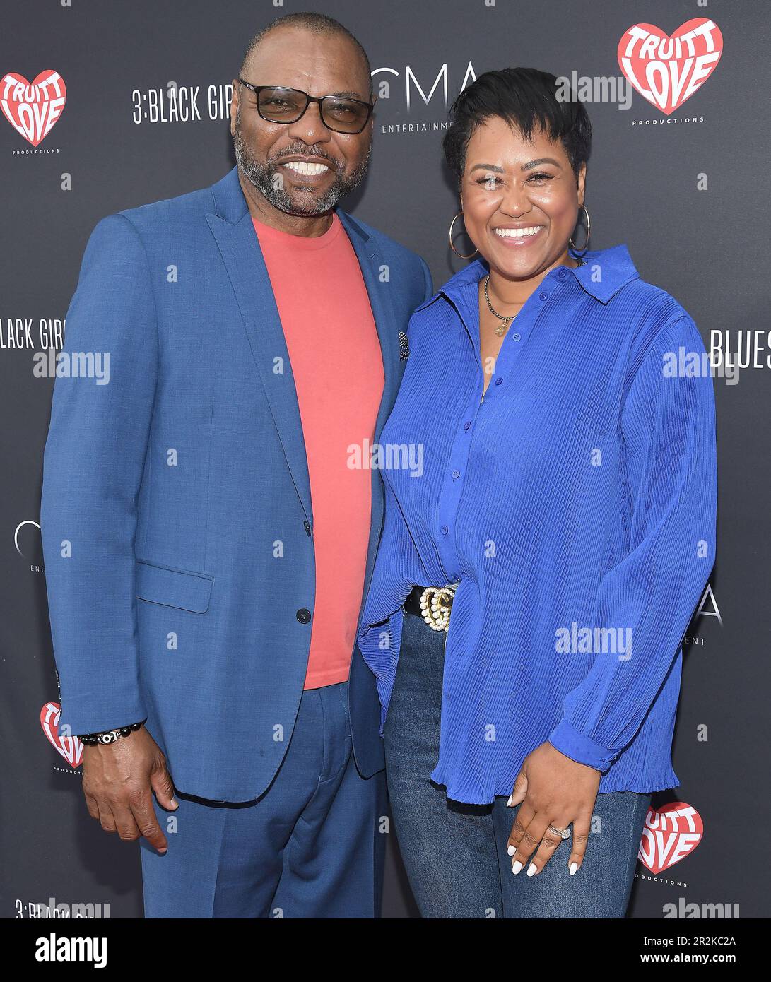 Los Angeles, USA. 19th May, 2023. (L-R) Petri Byrd and Wife at the 3 ...