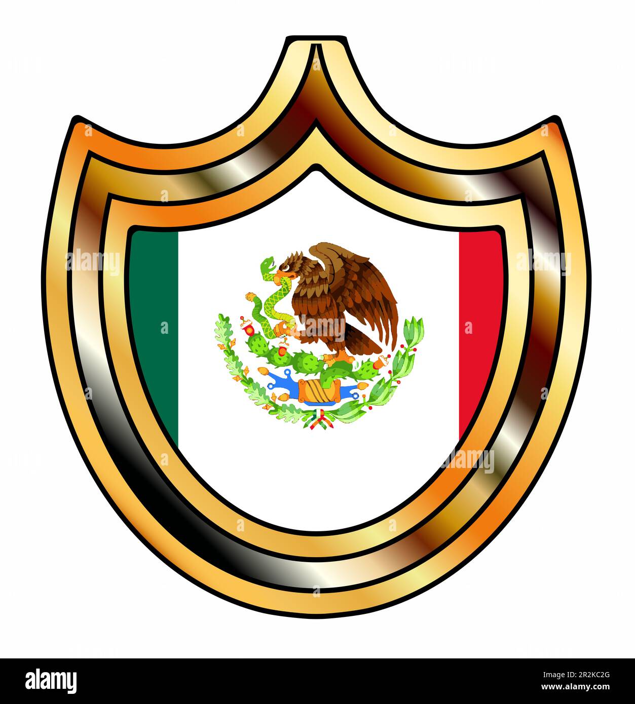 Mexico flag cartoon hi-res stock photography and images - Alamy