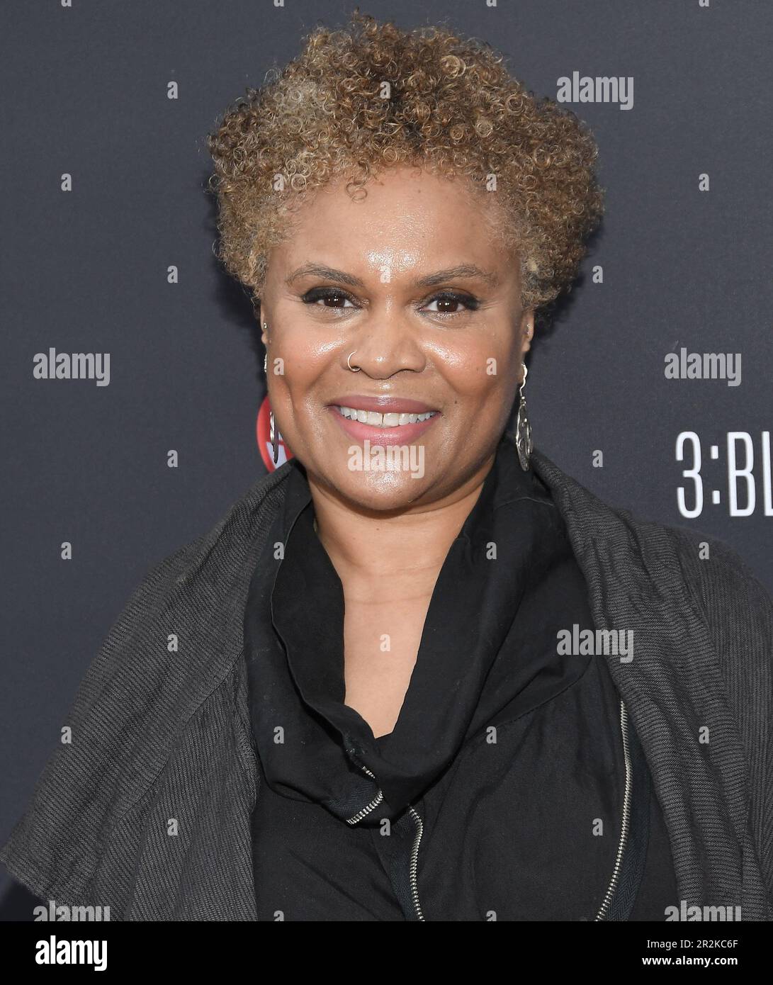 Los Angeles, USA. 19th May, 2023. Netfa Perry arrives at the 3: BLACK ...