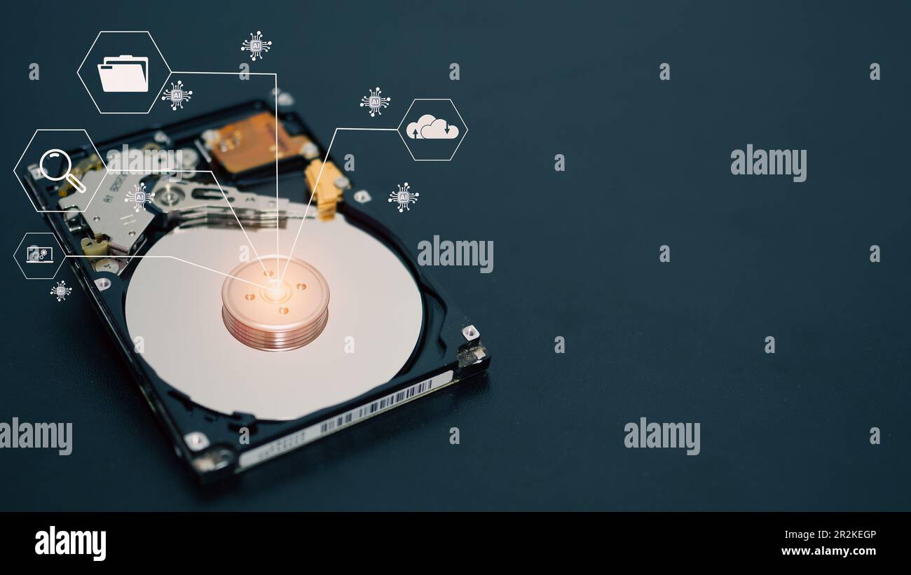 Hard drives are important storage devices. Business information ...