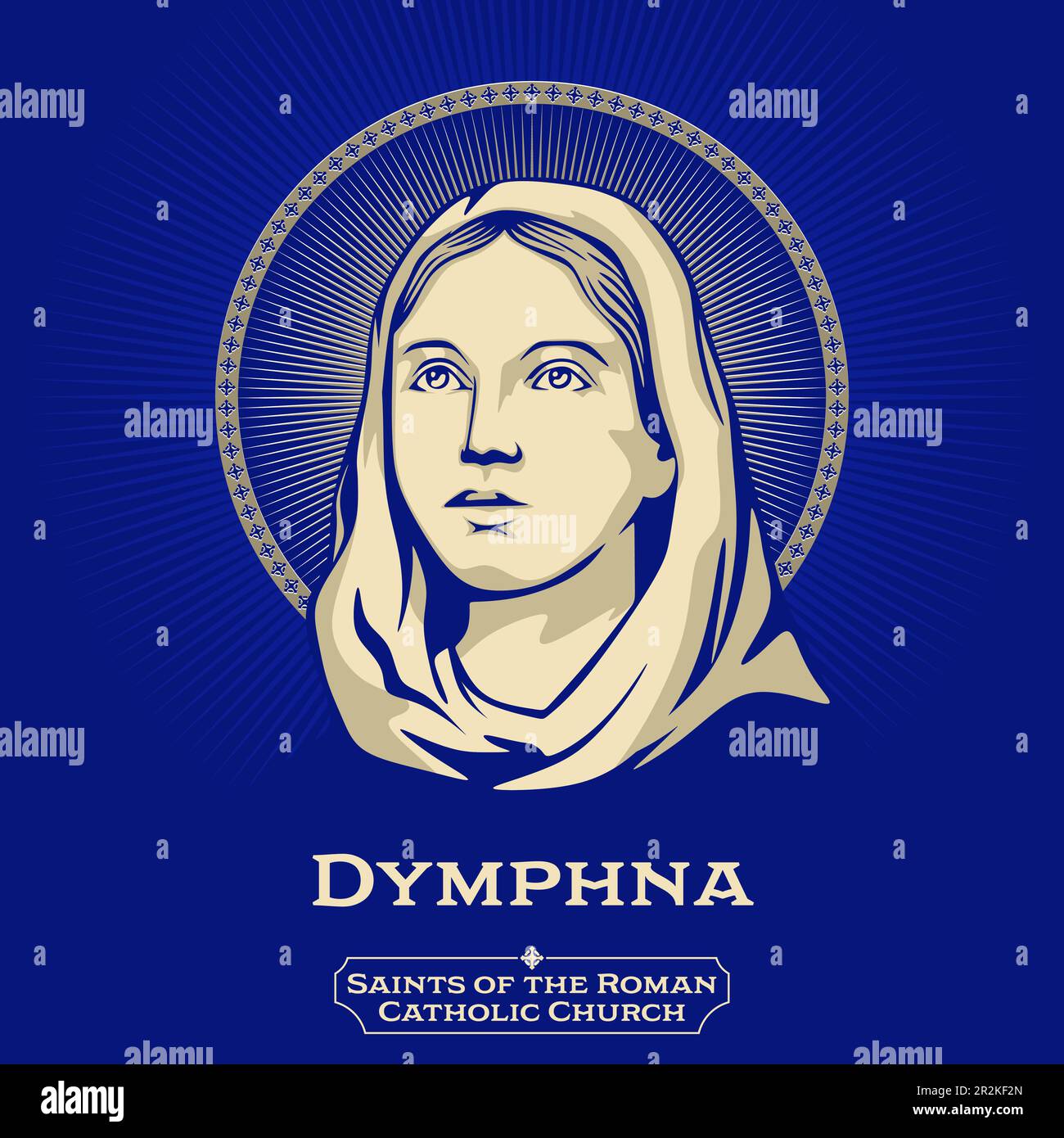 Catholic Saints. Dymphna is a Christian saint honoured in Catholic and ...