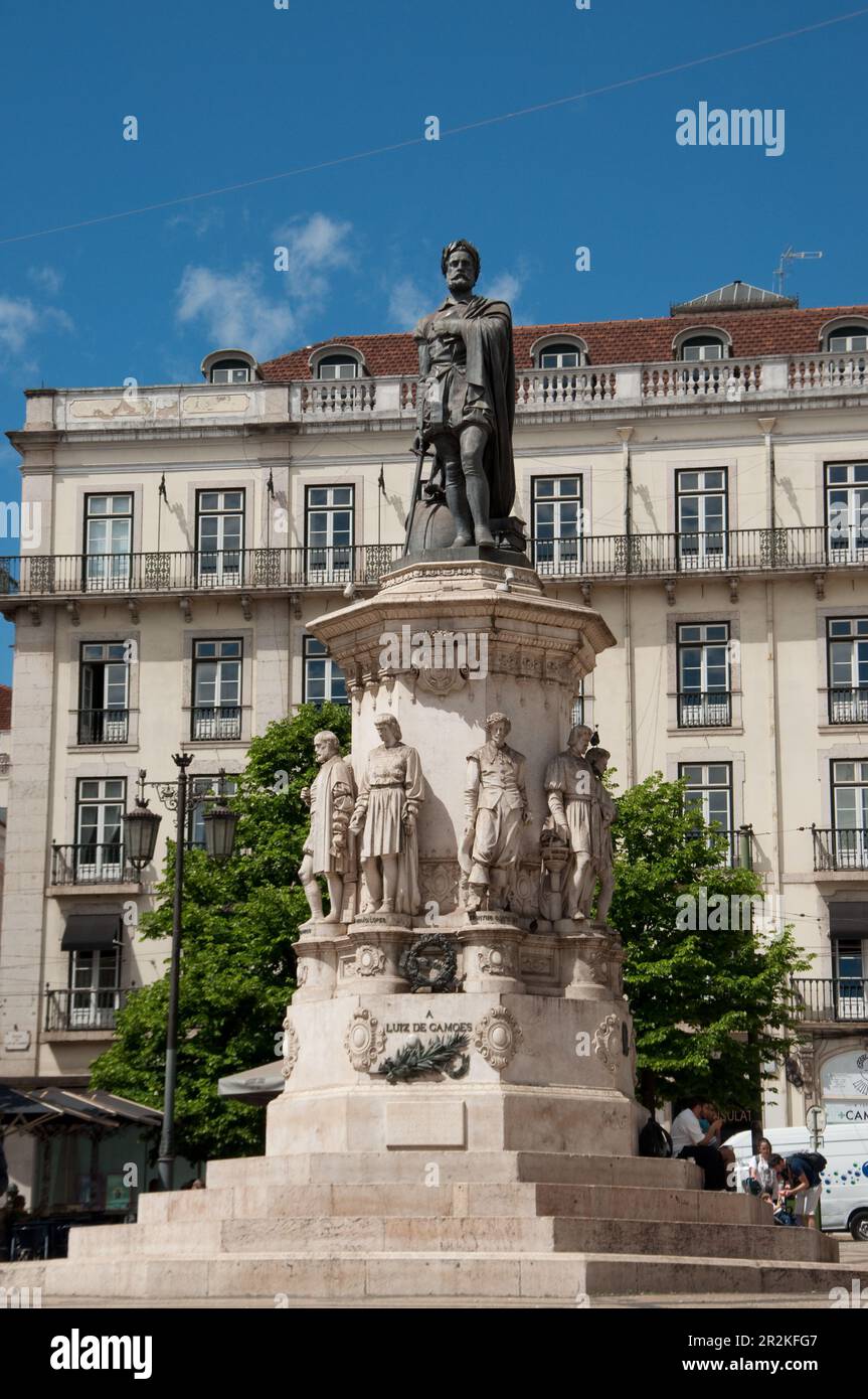 Statue of luiz de camoes hi-res stock photography and images - Alamy