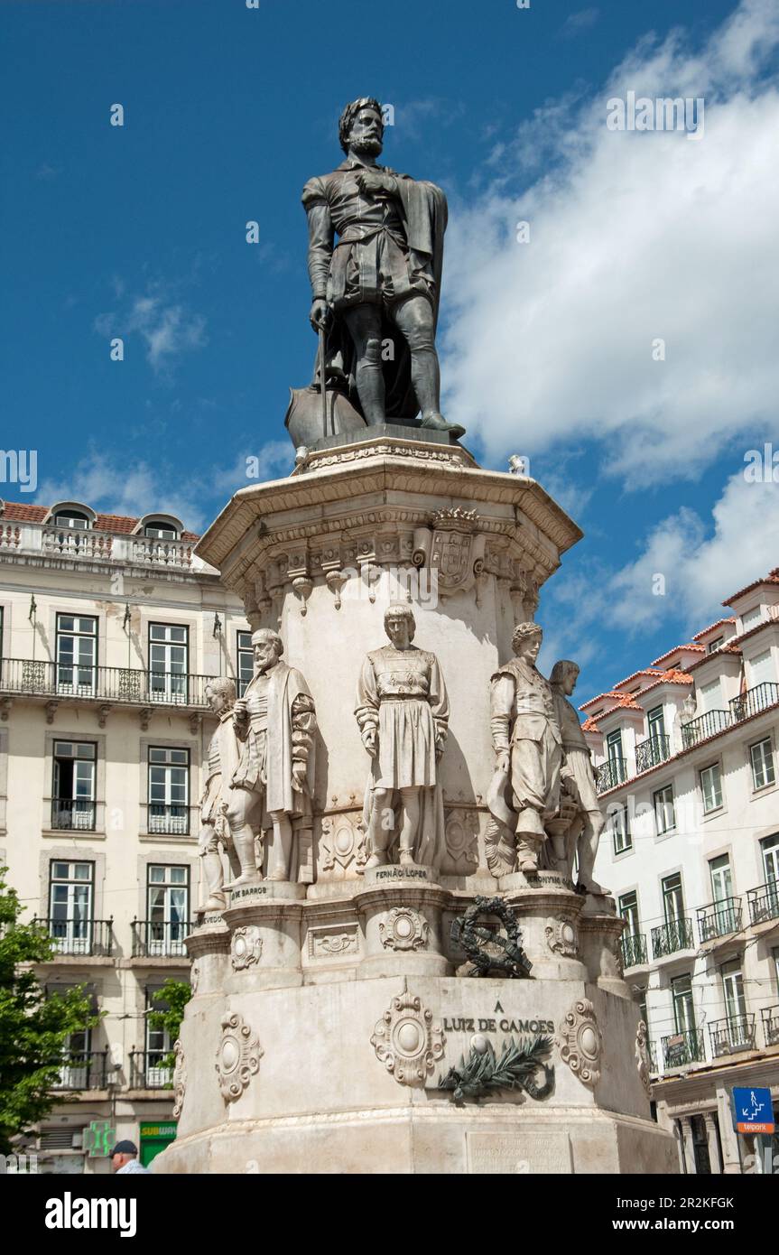 Statue of luiz de camoes hi-res stock photography and images - Alamy
