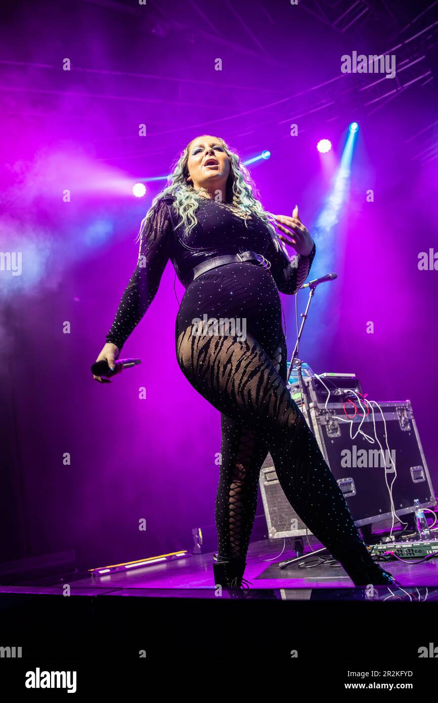 Milan Italy. 15 May 2023. The singer songwriter EMLYN performs live on ...