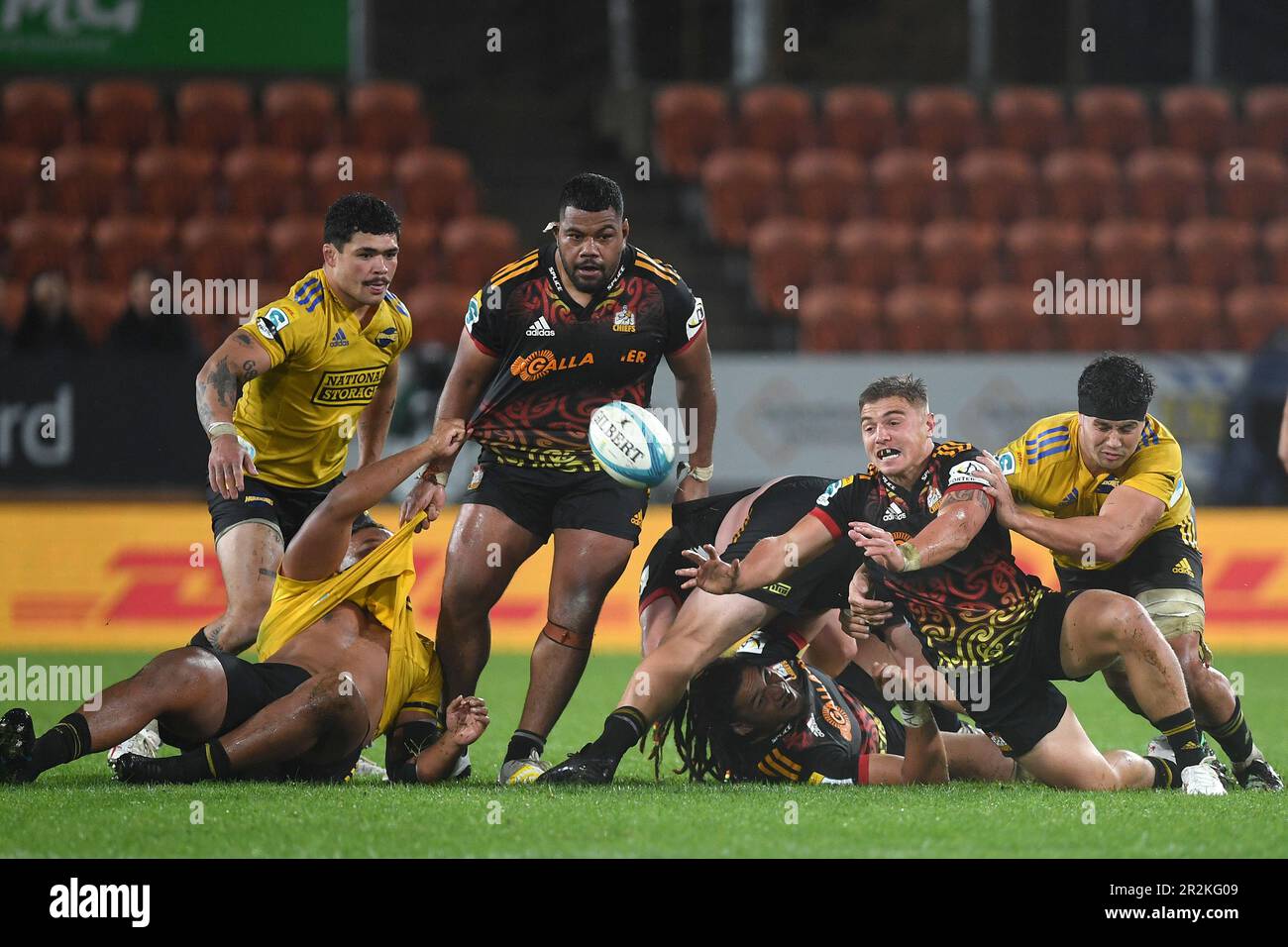 Cortez Ratima of the Chiefs during the Super Rugby Pacific Round 13 ...