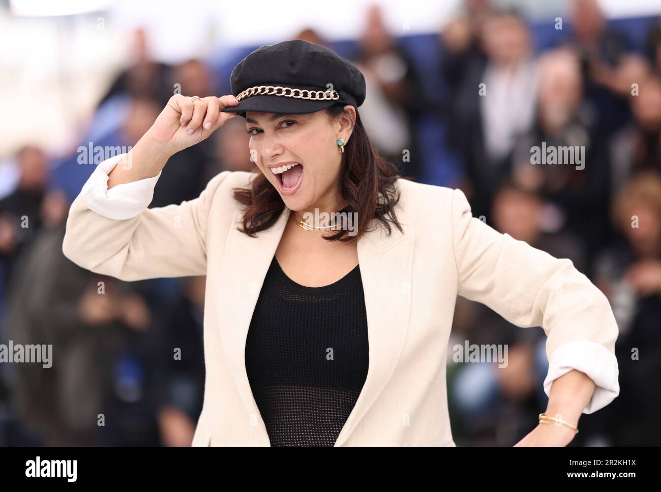 Hend Sabry poses for photographers at the photo call for the film 'Four ...