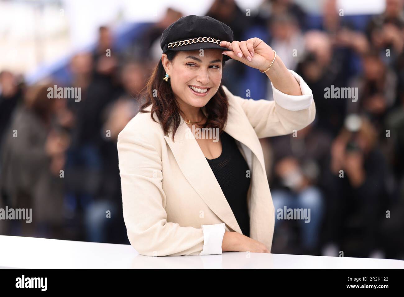 Hend Sabry poses for photographers at the photo call for the film 'Four ...