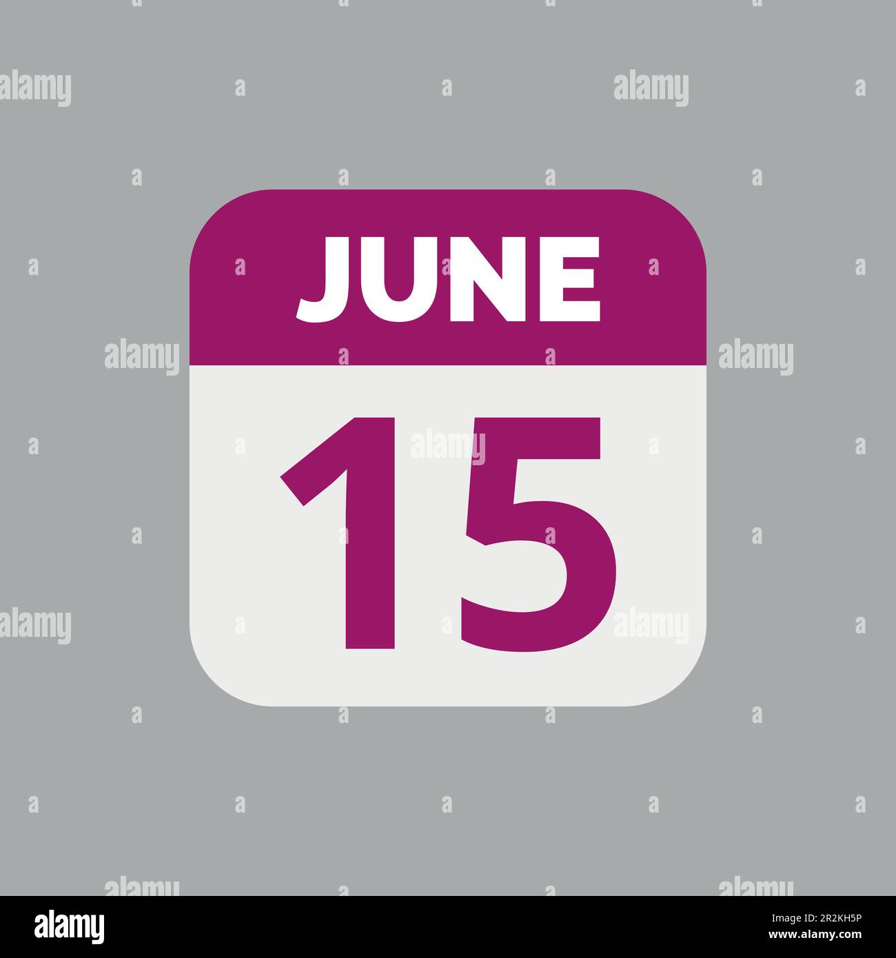 15 june Stock Vector Images - Alamy