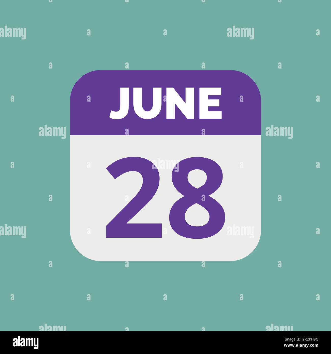28 june Stock Vector Images - Alamy