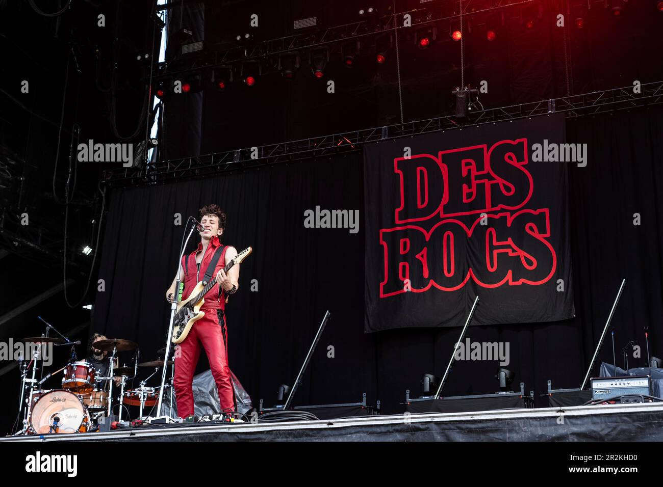Des Rocs performs at the Welcome To Rockville Music Festival on Friday ...