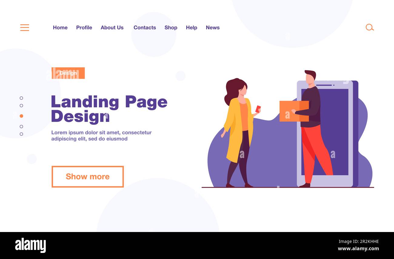 Woman buying clothes online Cut Out Stock Images & Pictures - Alamy