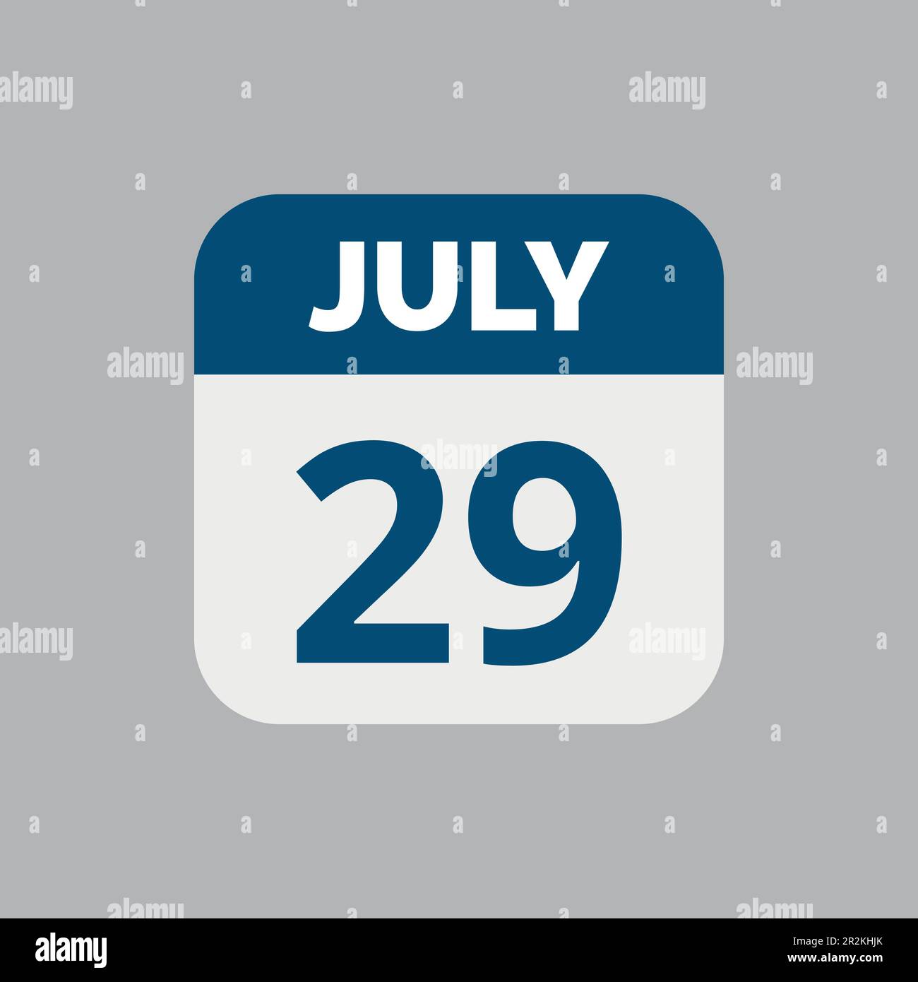 29 july Stock Vector Images - Alamy