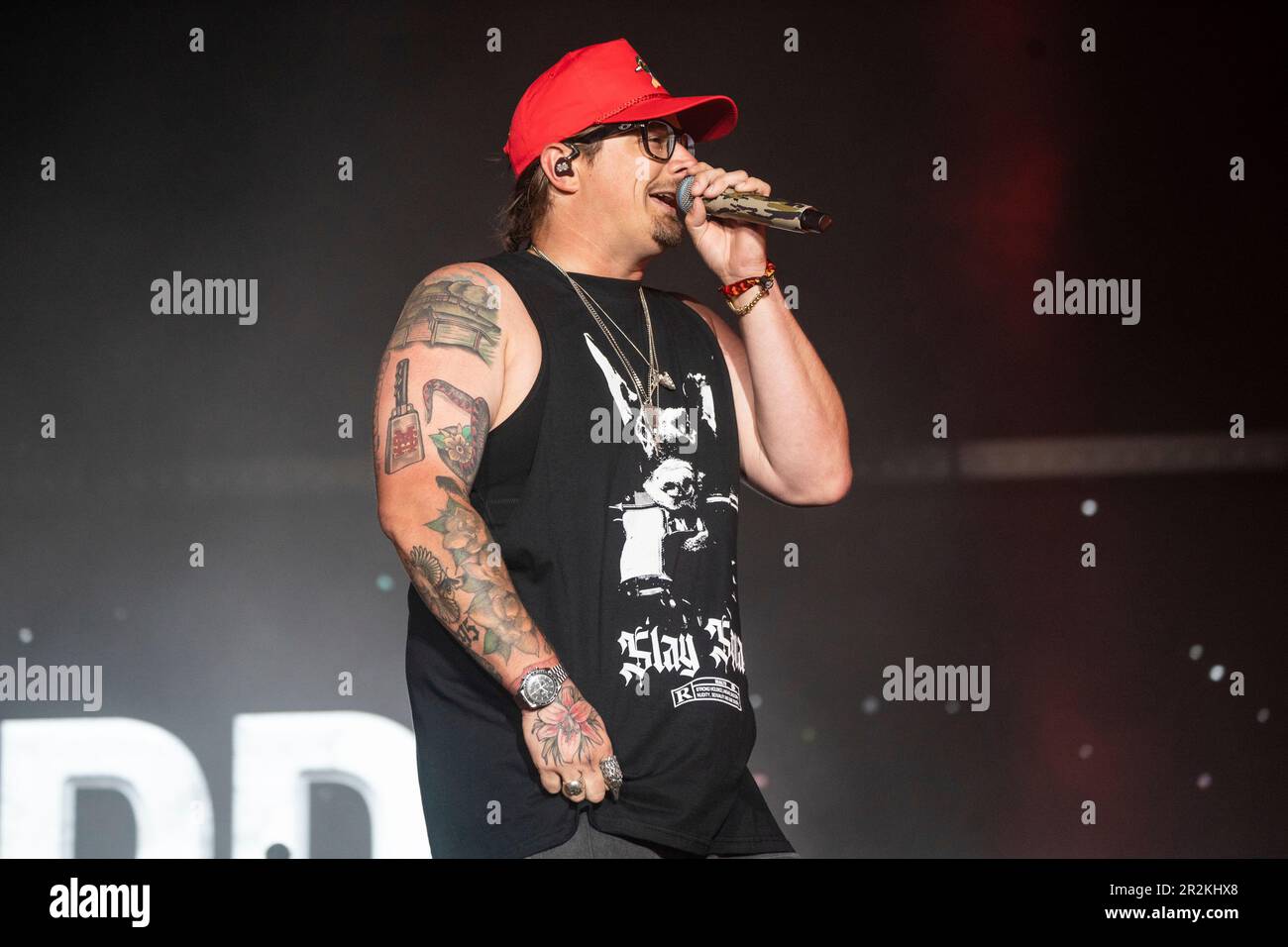 HARDY performs at the Welcome To Rockville Music Festival on Friday ...