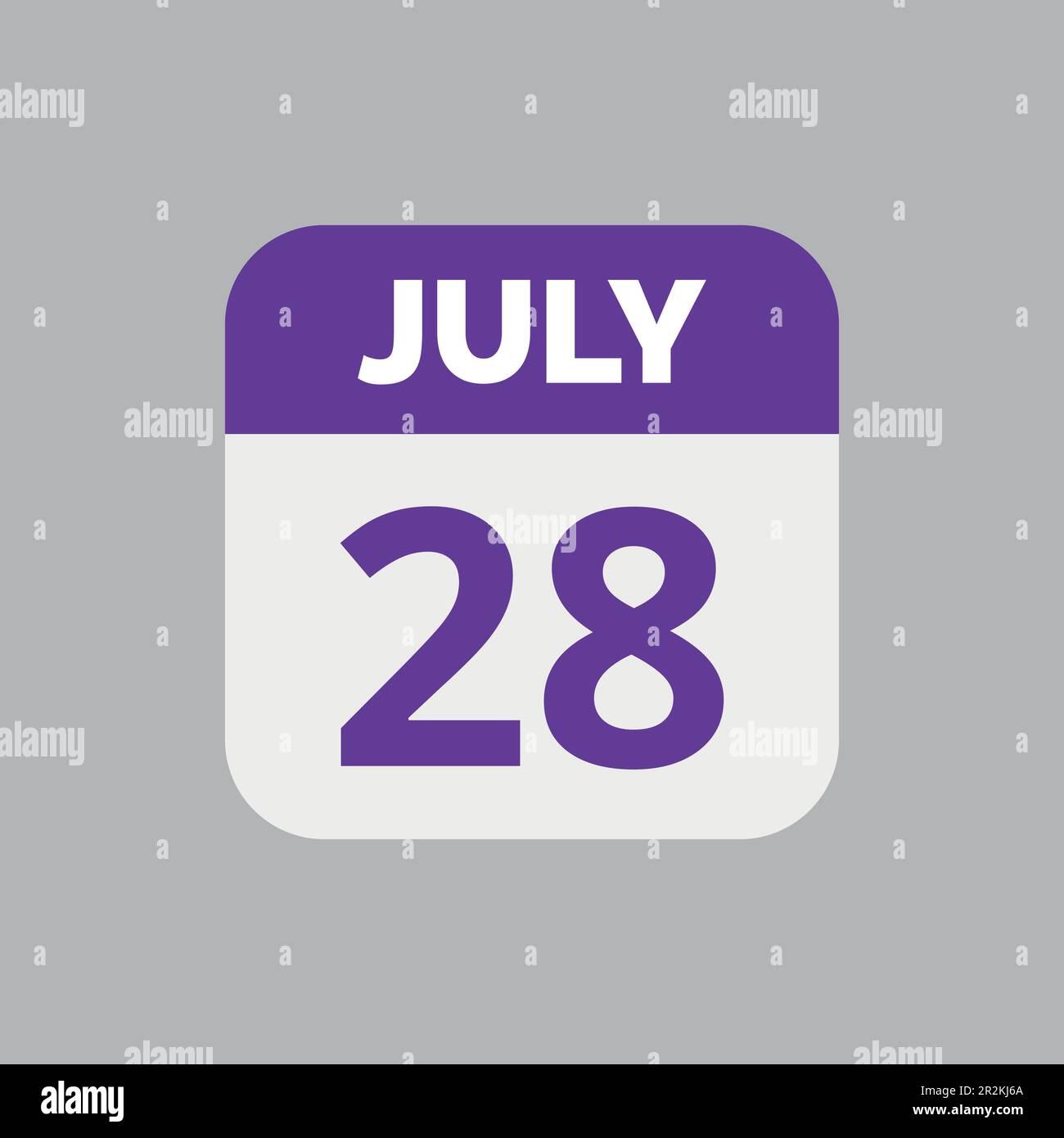 28 calendar Stock Vector Images - Alamy