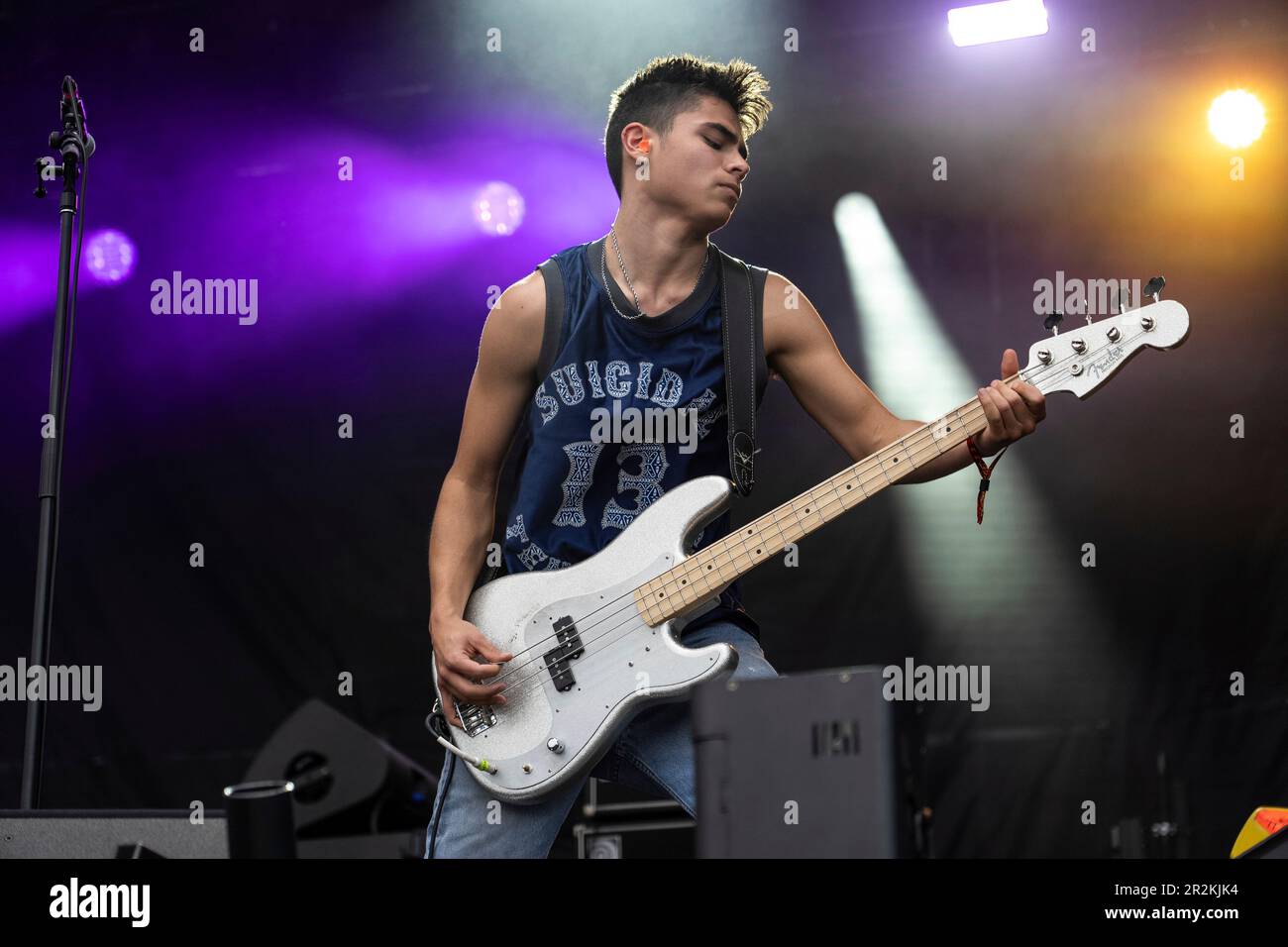 Tye Trujillo of OTTTO performs at the Welcome To Rockville Music ...