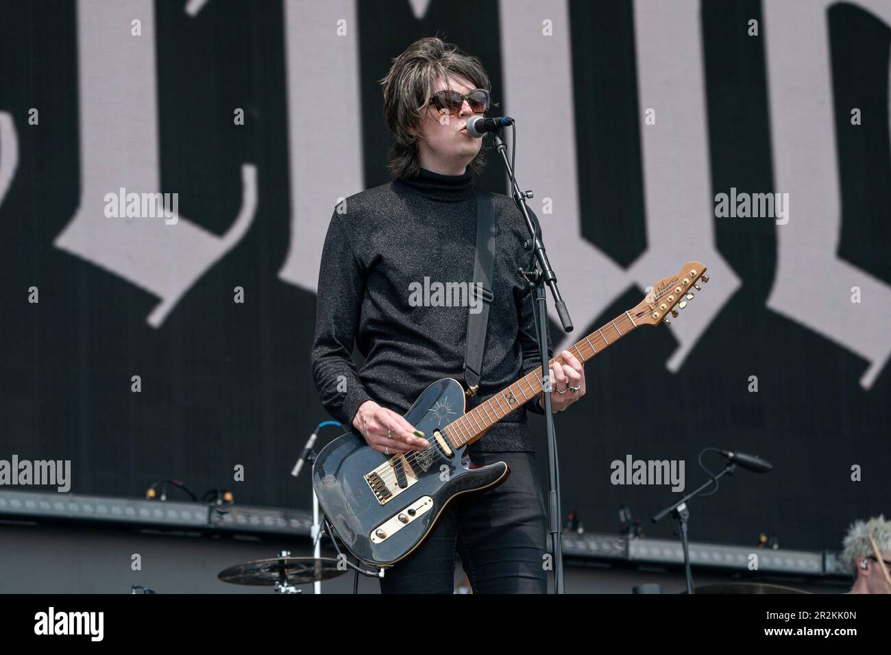 Jamie Stephen Hall of Tigercub performs at the Welcome To Rockville ...