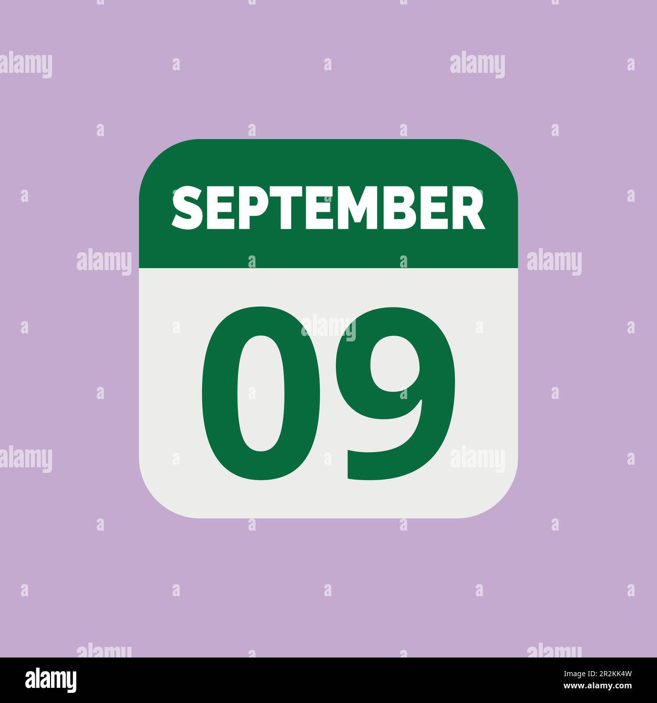 Date 9 Stock Vector Images - Alamy