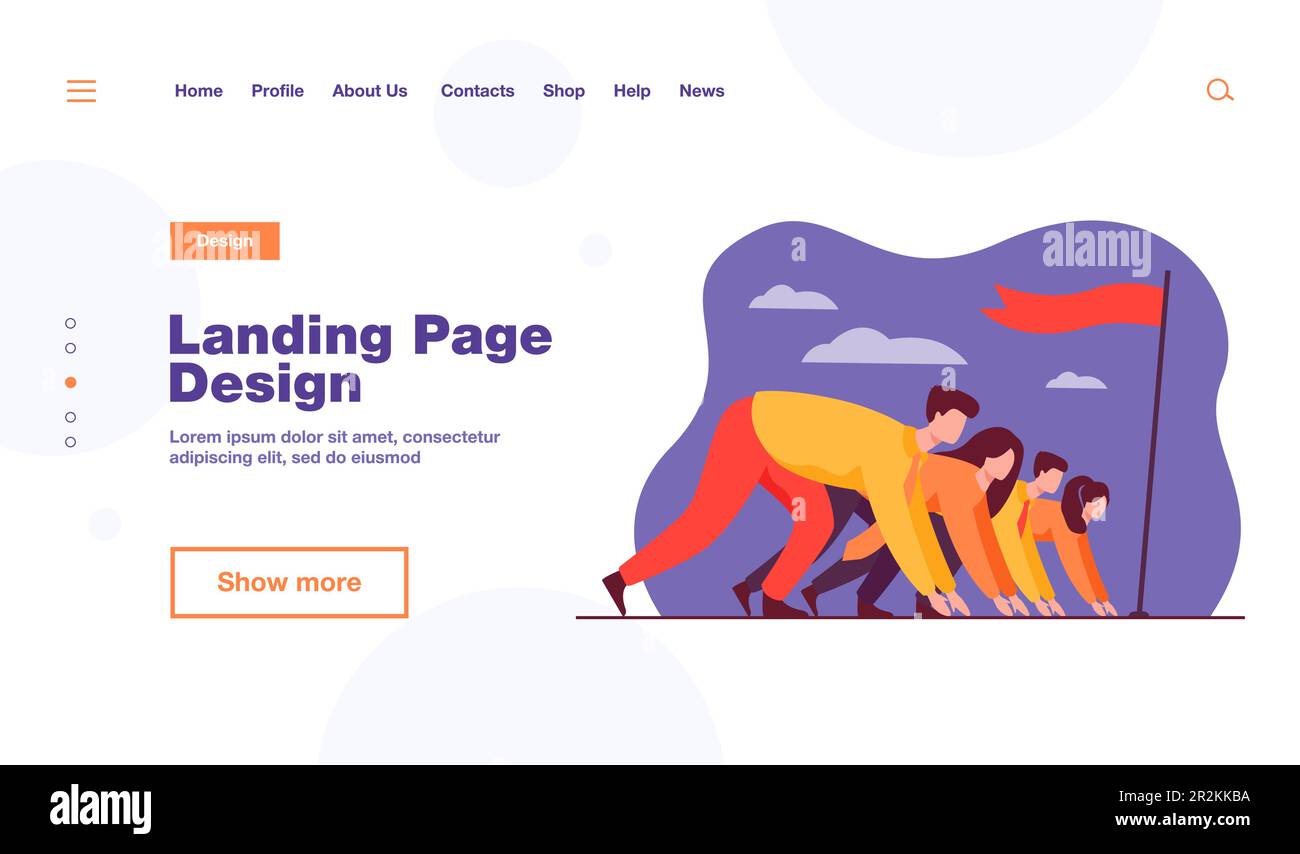 Career competition metaphor Stock Vector Image & Art - Alamy