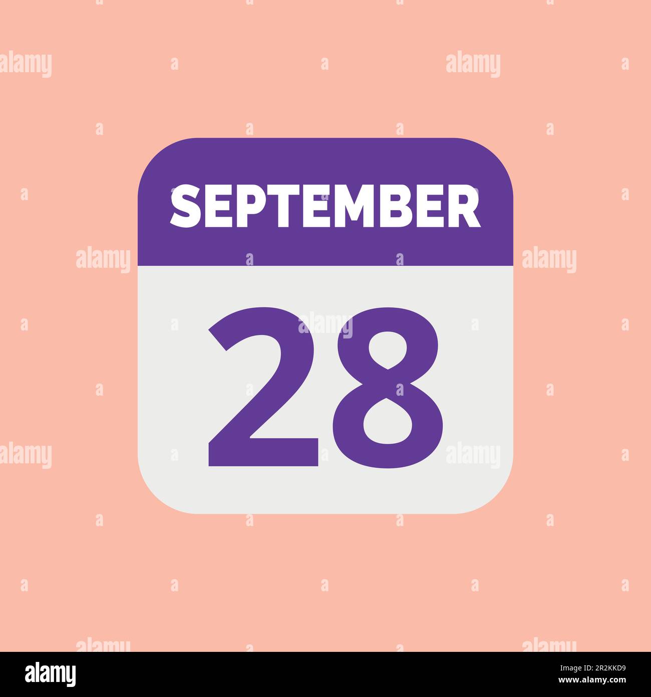 28 calendar Stock Vector Images - Alamy