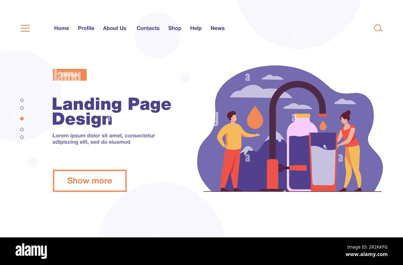 Woman drinking pure water Cut Out Stock Images & Pictures - Alamy