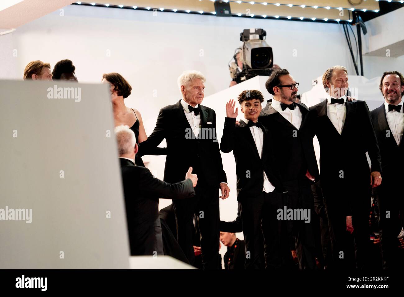 Cannes, France, 18th May 2023, Harrison Ford, Phoebe Waller-Bridge ...