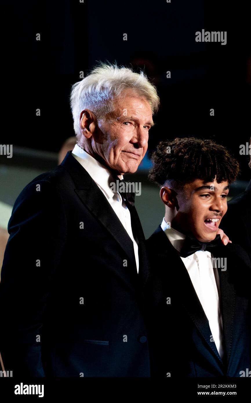 Cannes, France, 18th May 2023, Harrison Ford, Phoebe Waller-Bridge ...