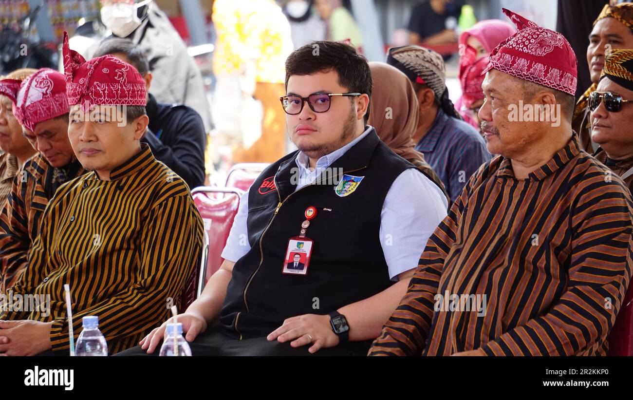The regent of Kediri Hanindhito Himawan Pramana (Mas Dhito) On the ...