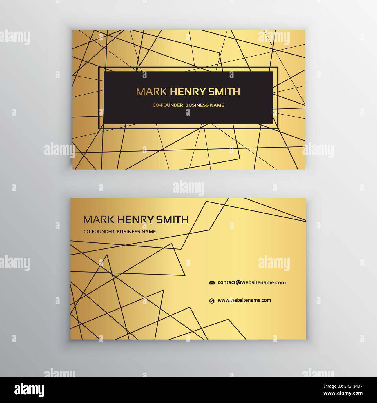 Modern Interior Design Business Cards
