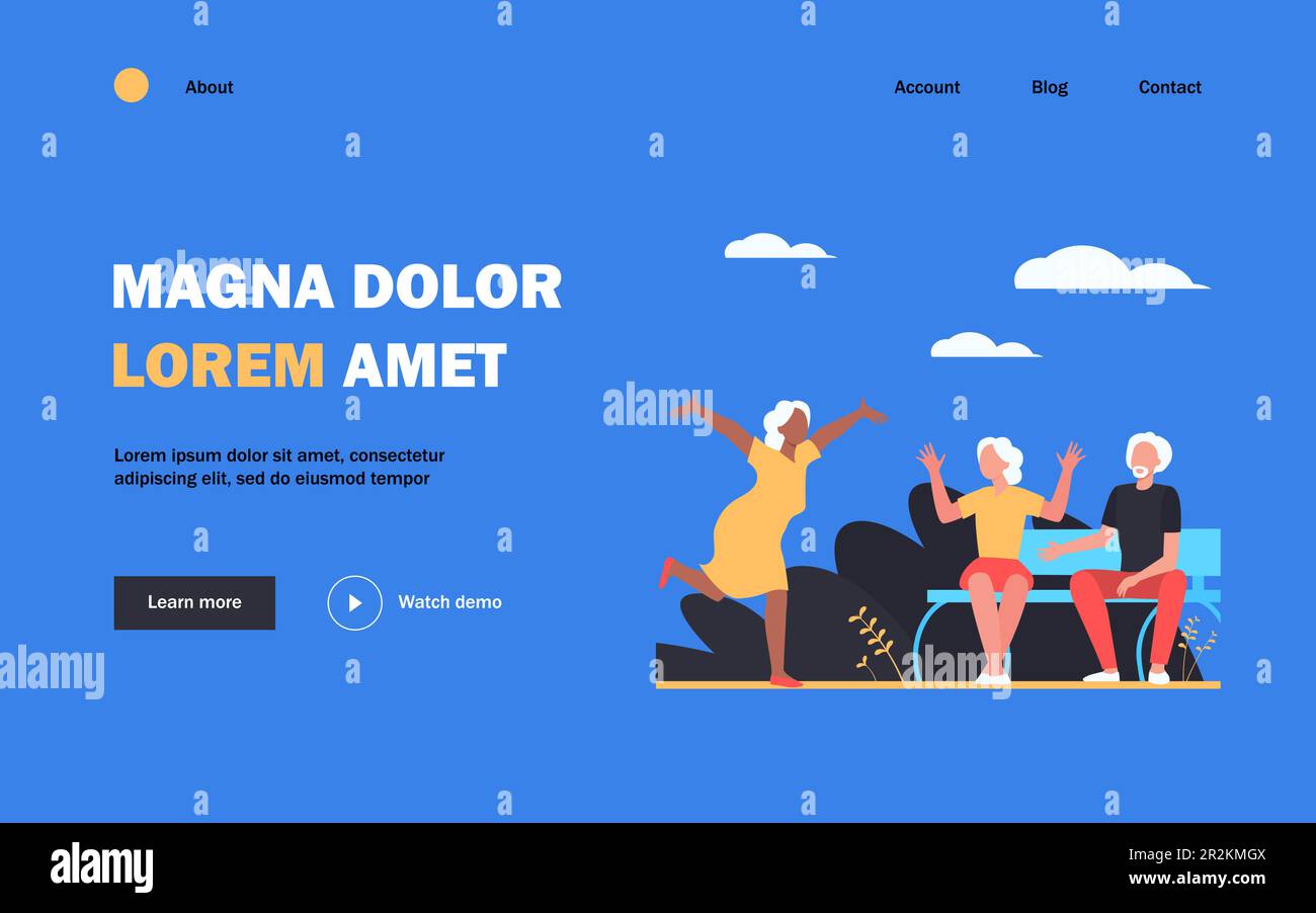 Man saying hello to female Stock Vector Images - Alamy