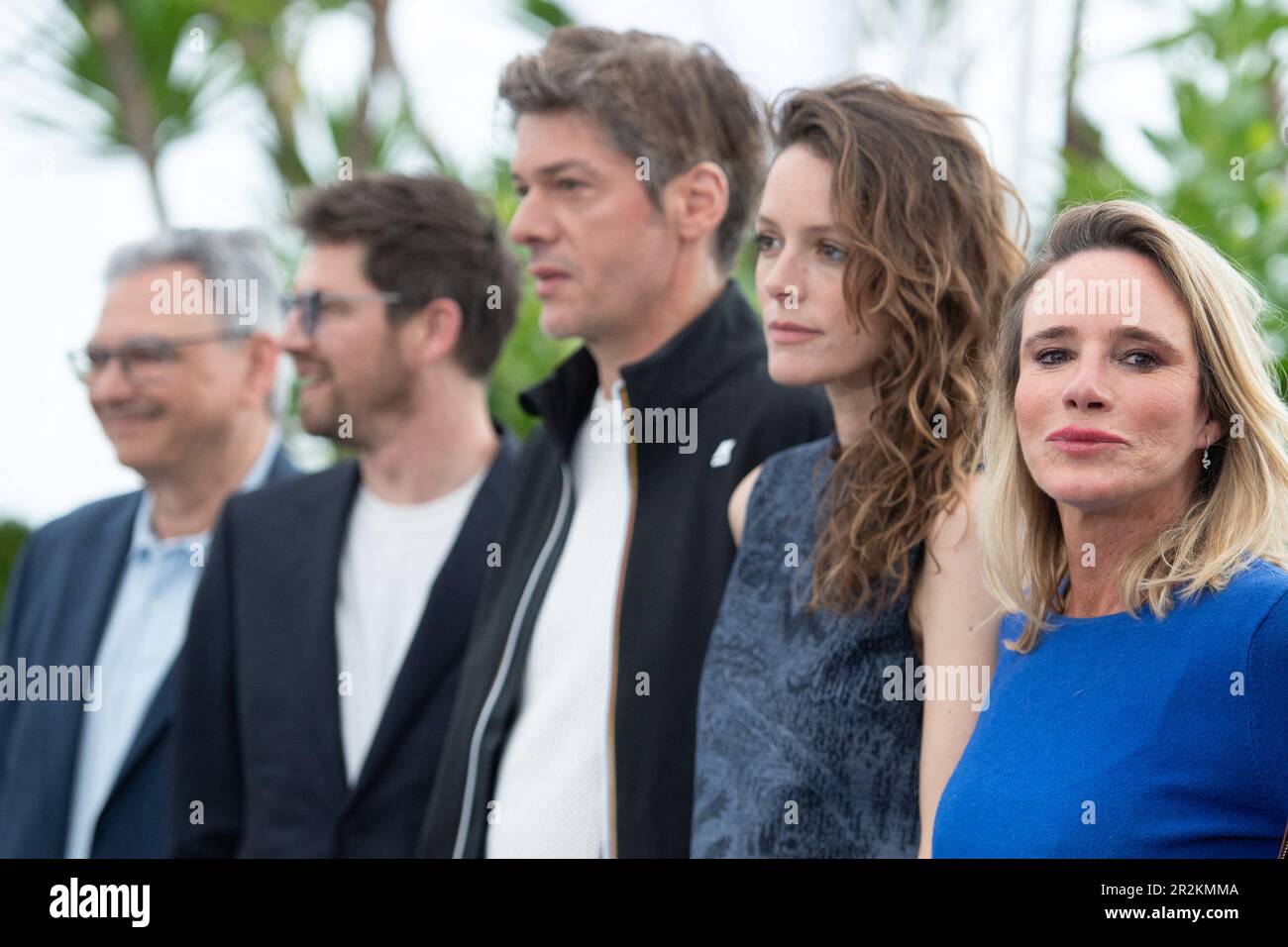 Cannes, France. 20th May, 2023. Marilyne Canto, Alexis Michalik ...