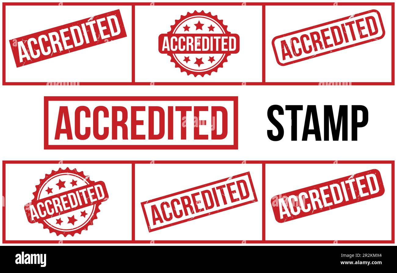 Accredited word Stock Vector Images - Alamy