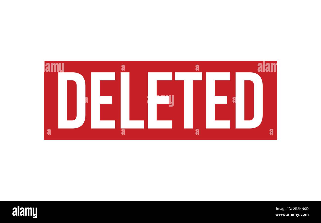 Deleted stamp hi-res stock photography and images - Alamy