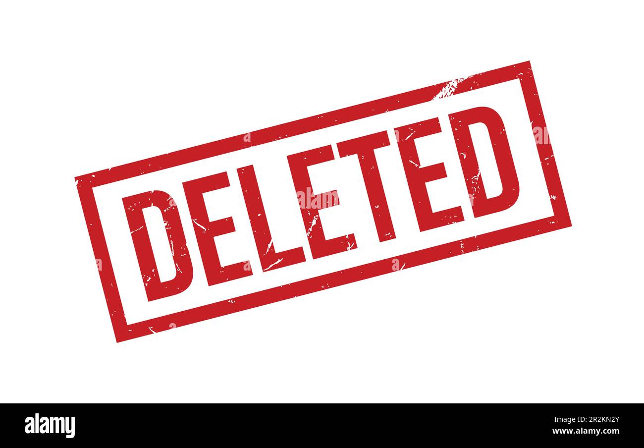Deleted stamp hi-res stock photography and images - Alamy