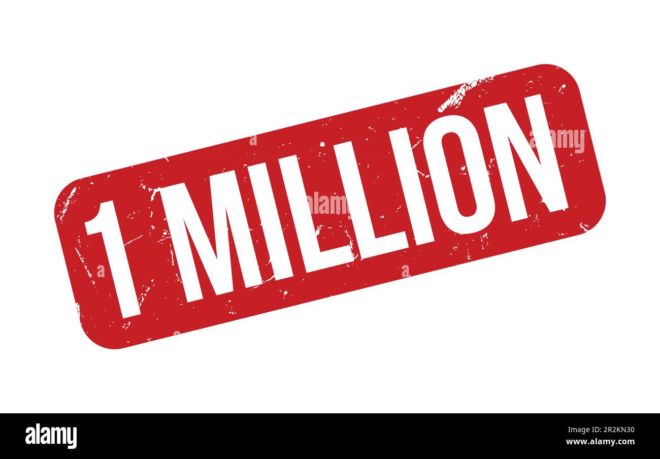 1 Million Rubber Stamp Seal Vector Stock Vector Image & Art - Alamy